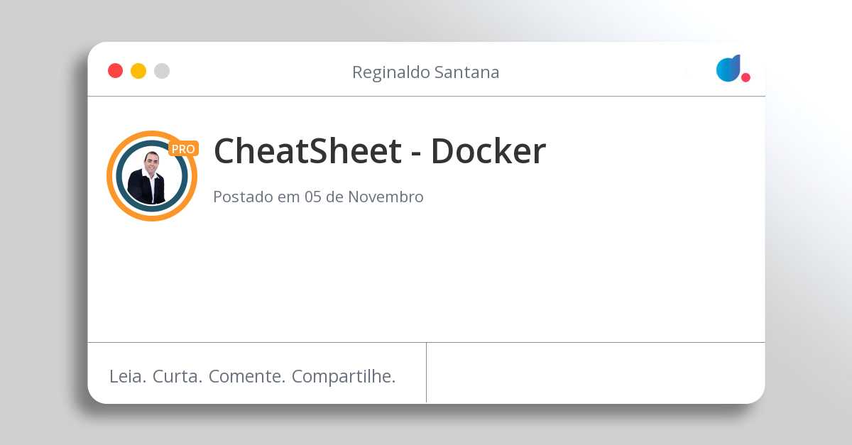 CheatSheet - Docker