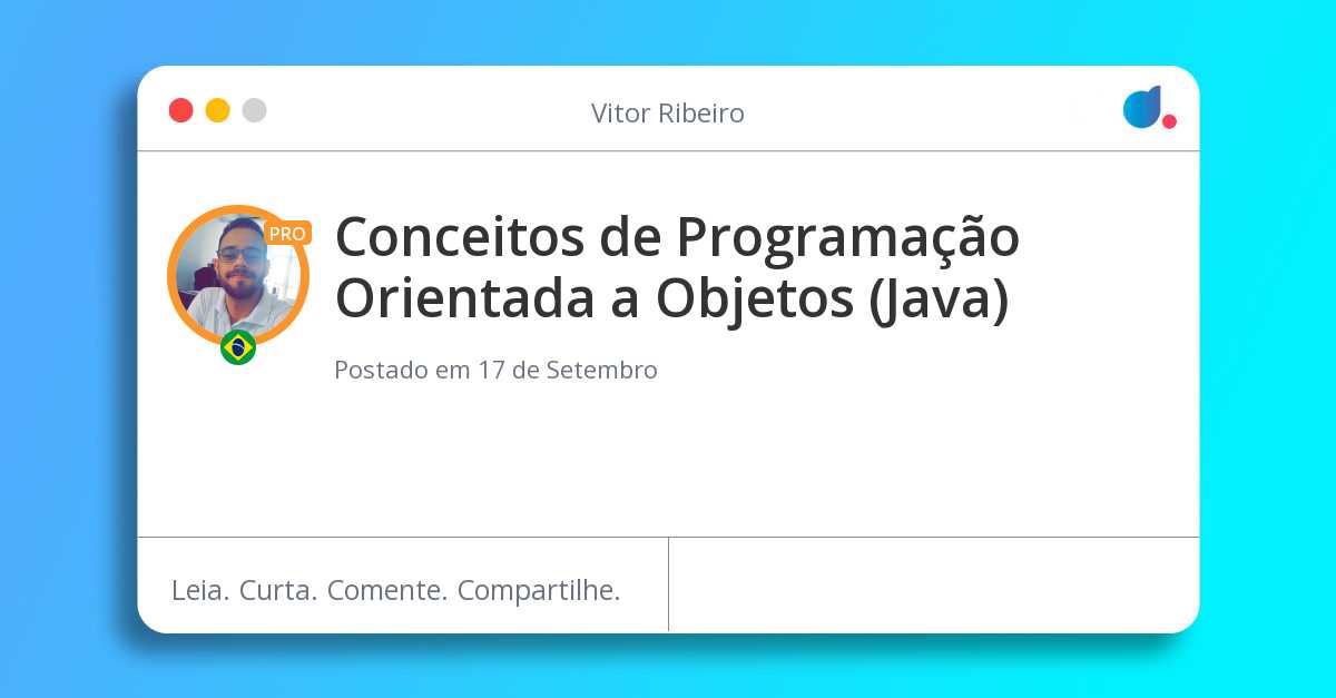 Conceitos de Programação Orientada a Objetos (Java)
