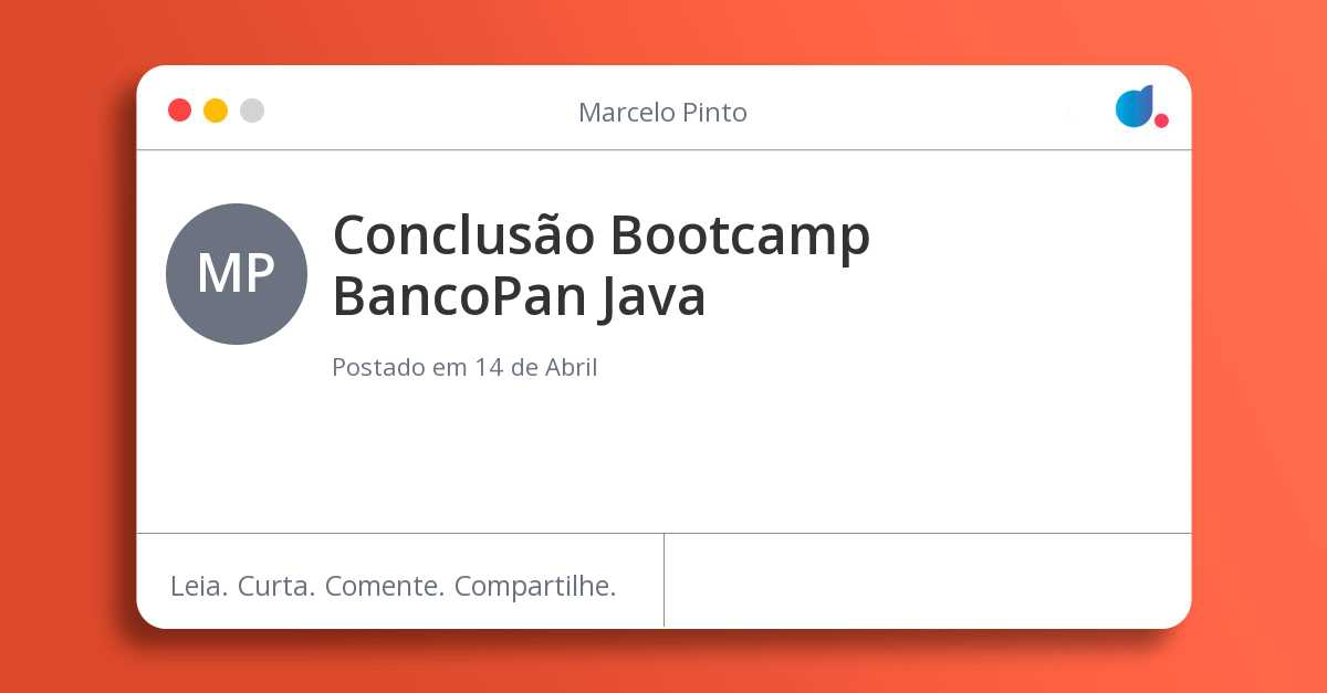 Conclusão Bootcamp BancoPan Java