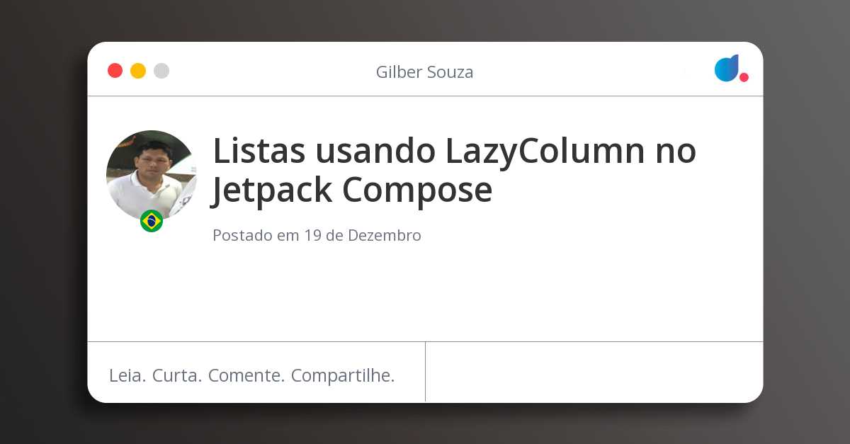 Listas usando LazyColumn no Jetpack Compose