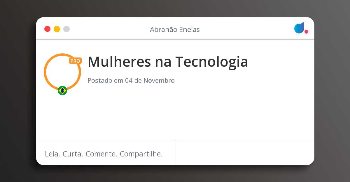 Mulheres na Tecnologia