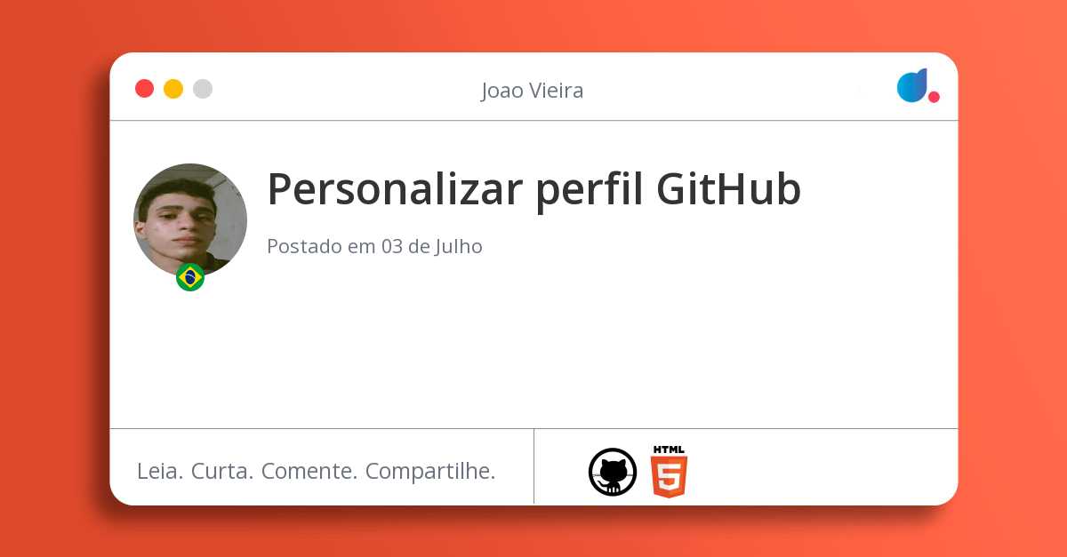 Personalizar perfil GitHub
