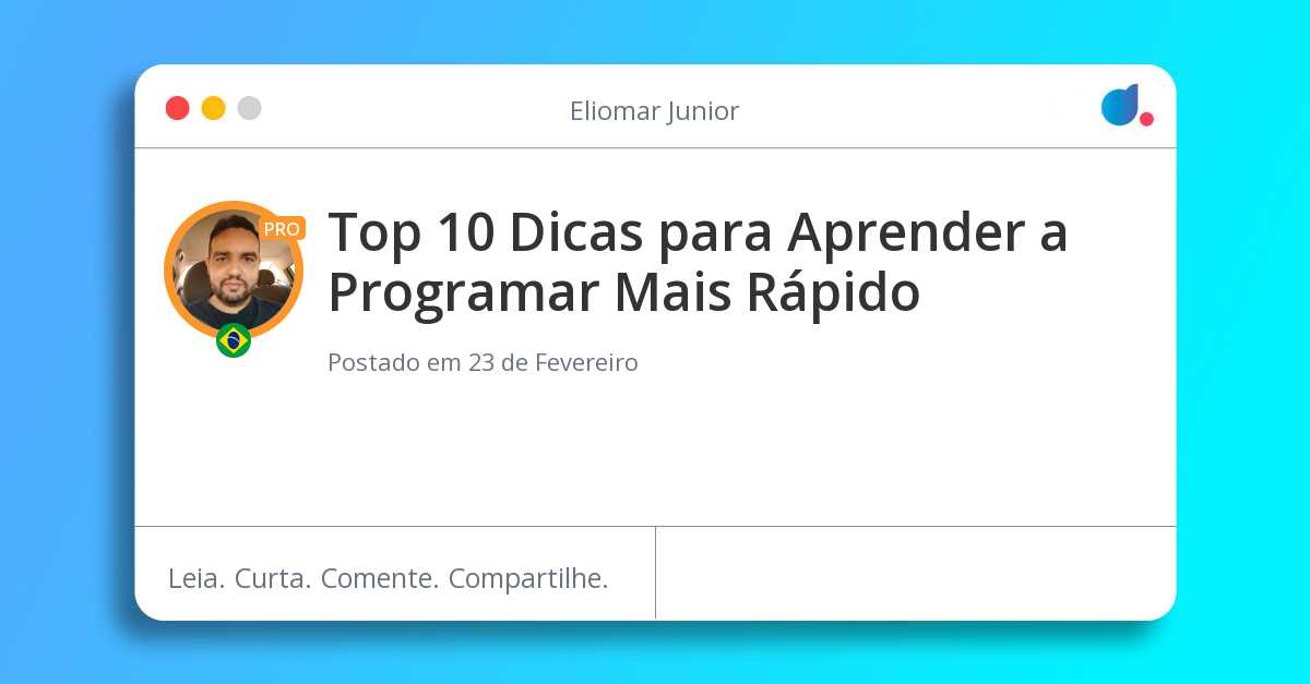 Top 10 Dicas para Aprender a Programar Mais Rápido
