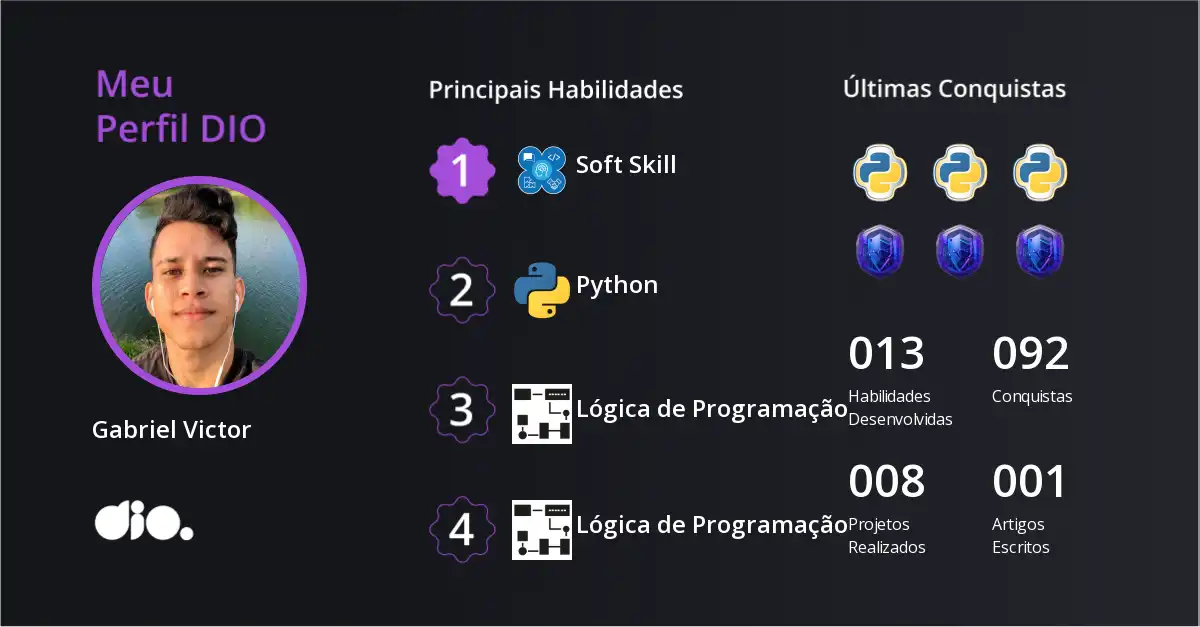 Gabriel Victor — DIO Community Profile